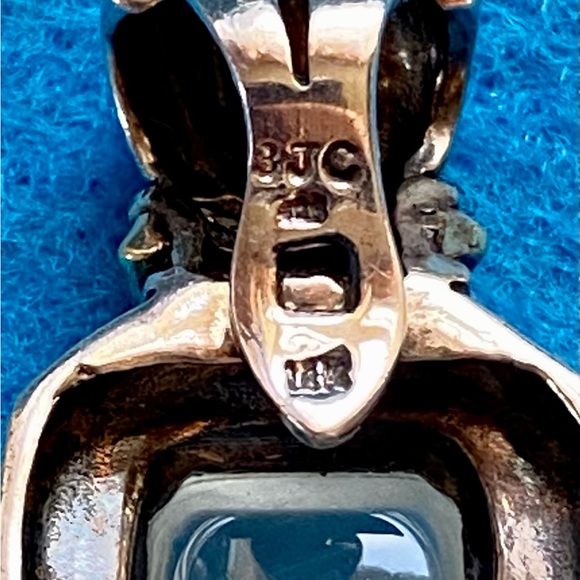 Jewelry | Bjc Samuel Benham Silver And Gold Chalcedony Set Very Rare ...